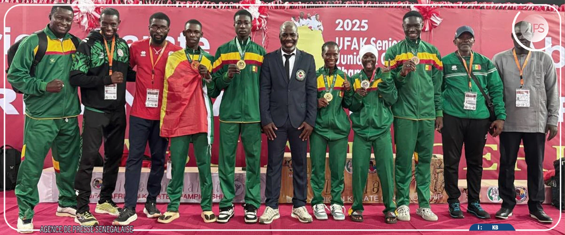 Championnats d’Afrique de karaté 2025 : le Sénégal troisième, avec six ...