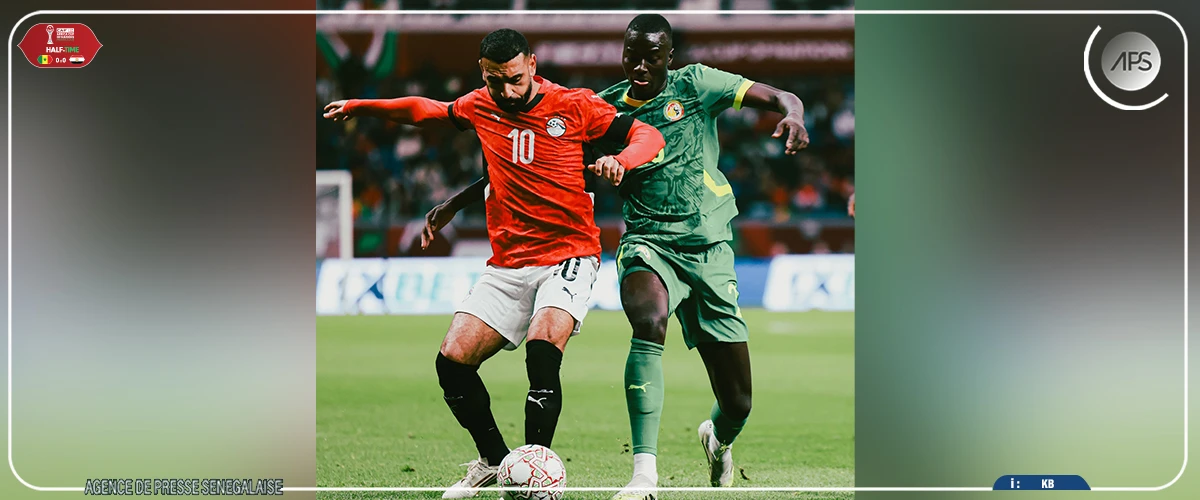 CAN 2025 : le Sénégal et l’Egypte se neutralisent à la mi-temps (0-0) - APS